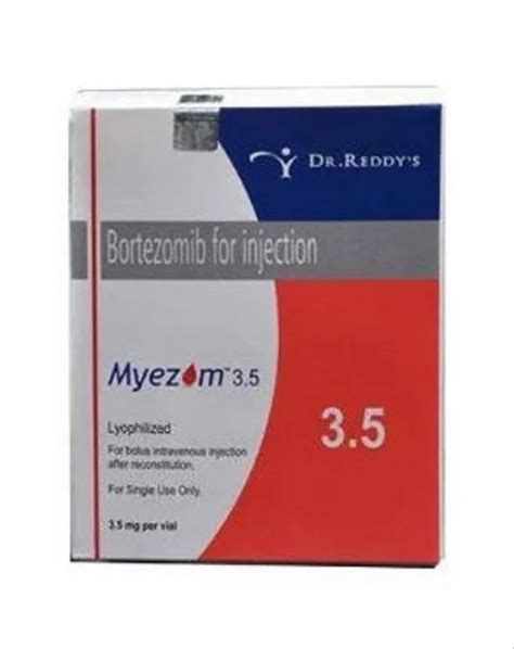 Dr Reddys Myezom Bortezomib Injection Packaging Type Vial At Best Price In New Delhi