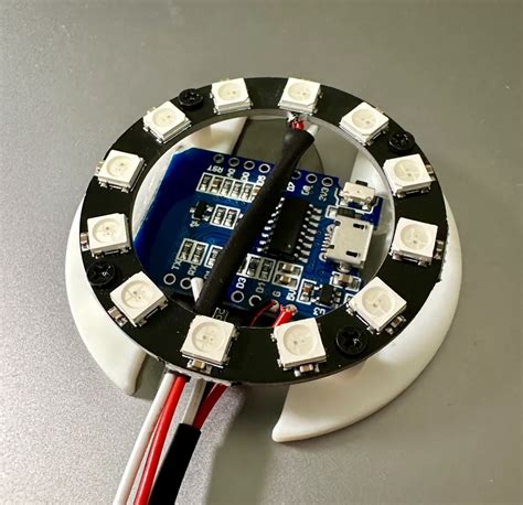 Led Lamp 001 Wled Esp8266 Adapter By Sneezer Makerworld