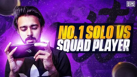 No 1 SOLO Vs SQUAD Player Is Live BGMI Live Pubg Mobile Live Stream Pubglive Bgmilive