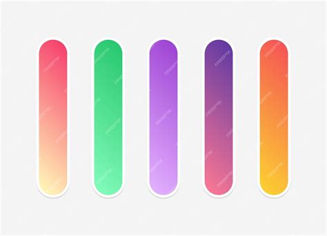 Premium Vector Vector Colorful Gradient Collection Vector Vibrant
