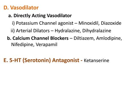 Anti Hypertensive Drugs Pptx