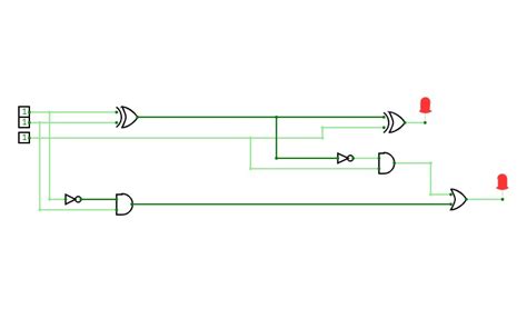 CircuitVerse Full Subtractor