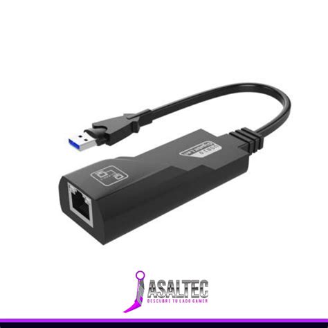 Adaptador De Red Con Conector Usb 30 A Rj 45 Xtech Plug And Play Usb 3