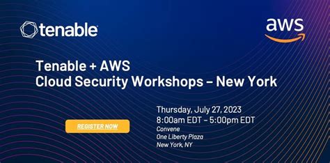 Tenable Aws Cloud Security Workshops New York Patrick Ramseier