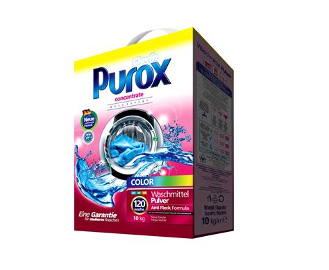 Purox proszek karton 10kg Waschmittel 120 prań 8595398869 Allegro pl