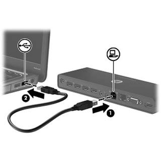 Hp Displaylink Pr Used Hstnn Ix Usb Dock Universal Docking Station Port Replicator