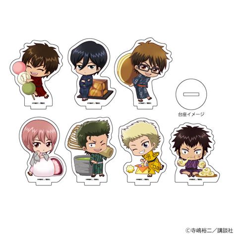 アクリルぷちスタンド「ダイヤのa ActⅡ」06和菓子ver ブラインド7種ミニキャライラスト｜アニメ・キャラクターコラボグッズの
