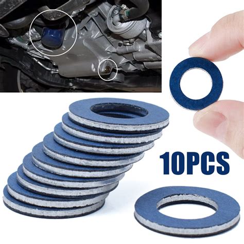 Aluminum Oil Drain Gasket 10pcs Oil Drain Gasket For Toyota Lexus