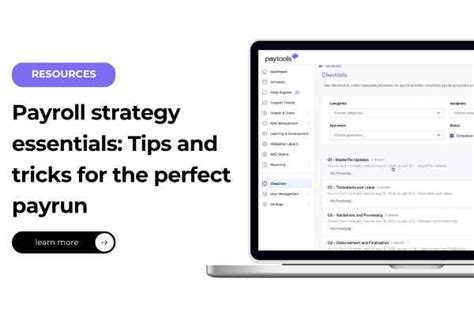 Tips And Tricks For The Perfect Payrun Payroll Strategy Essentials