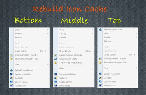 Rebuild Icon Cache V By Gokool On DeviantArt