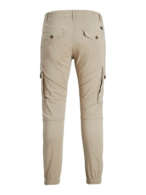 Plus Size Slim Tapered Fit Chino Trousers Beige Jack And Jones®