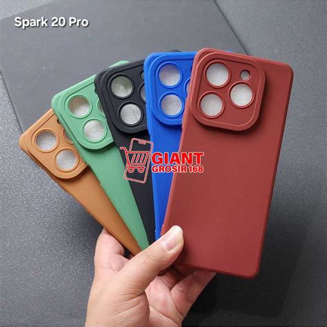 Jual Softcase Tecno Spark 20 Pro Case Macaron Pro Kamera Tecno Spark 20