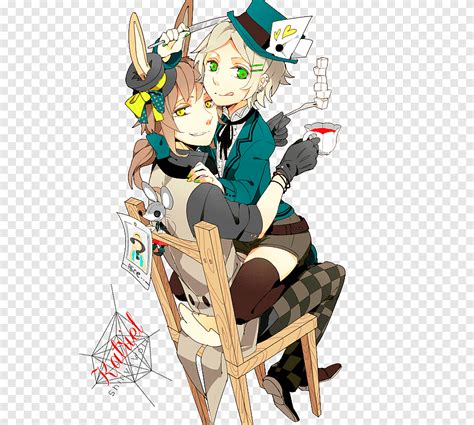 The Dormouse March Hare The Mad Hatter Anime Wonderland Manga