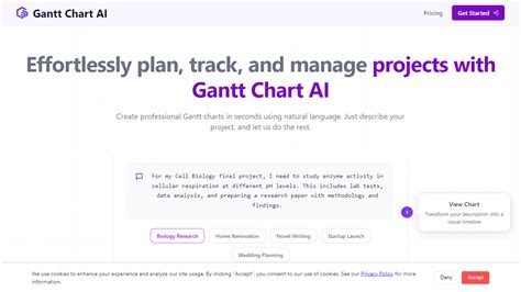 Gantt Chart AI Pricing Reviews Alternatives AI Project Management
