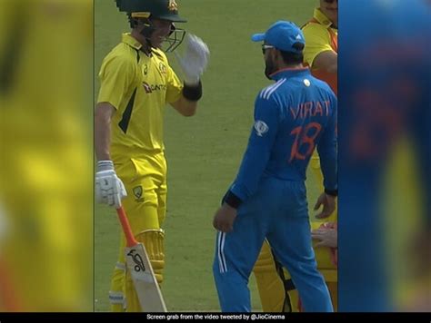 India Vs Australia Virat Kohlis Hilarious Banter With Marnus