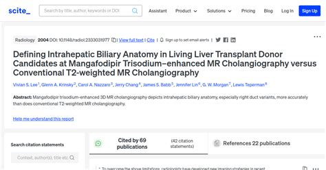 Defining Intrahepatic Biliary Anatomy In Living Liver Transplant Donor