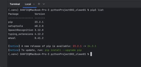 Shafie Rahim On Linkedin How To Install Pyaudio Python Package In Macbook Pro