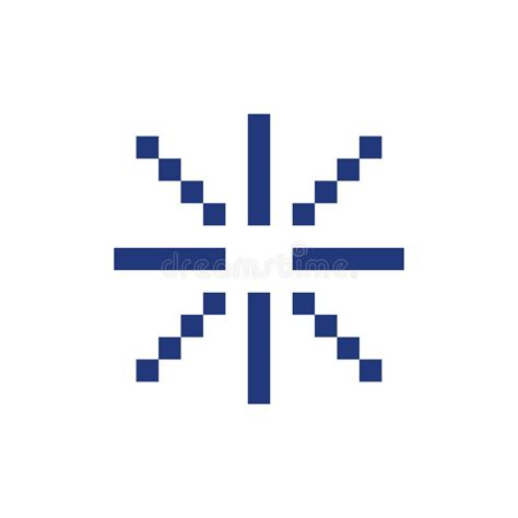 Loading Indicator Pixelated Rgb Color Ui Icon Stock Illustration