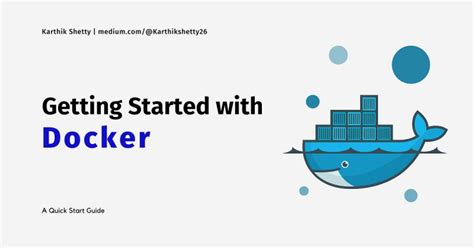 how to get started with docker karthik shetty posted on the topic