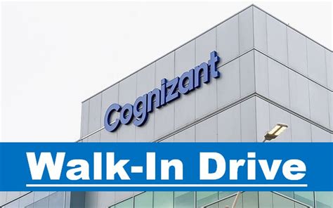 Cognizant Walk In Interview 21st Dec 2024 Careerforfreshers