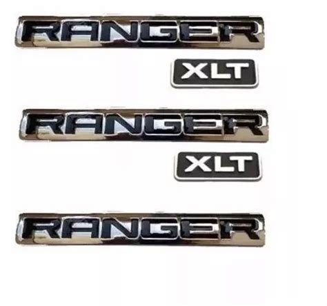 Kit Emblemas Ford Ranger Xlt A Frete Gr Tis