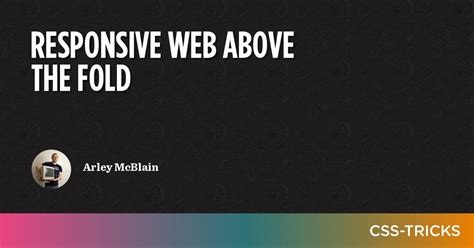 Responsive Web Above The Fold Rwebdesign