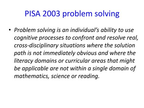 Collaborative Problem Solving Pisa Pptx