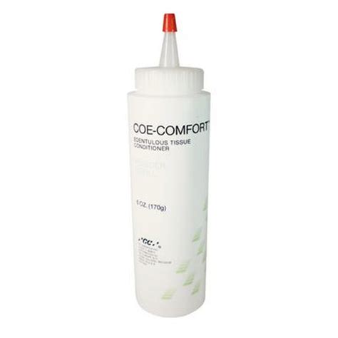 Coe Comfort Tissue Conditioner 6 Oz Powder Self Curing Soft