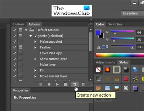 how to automate photoshop using actions