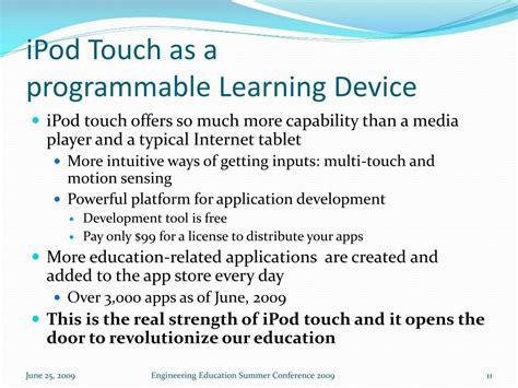 Ppt Bringing The Fun And Excitement Of Ipod Touch Into The Classroom