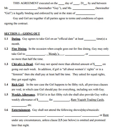 Legally Binding Contract Template Pdf Template