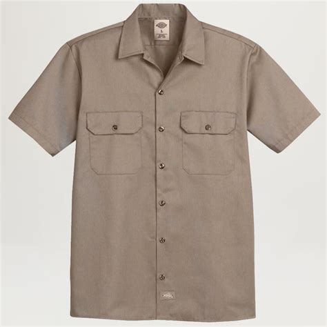 Dickies Work Shirt Mushroom Newyakcity