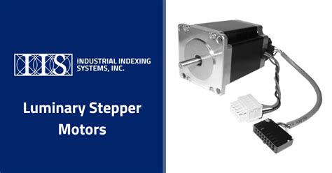 Luminary Stepper Motors IIS Motion Control For Precision Automation
