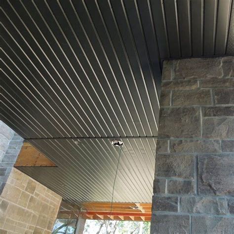 Linear Metal Soffit Panels
