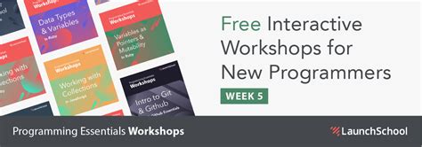 3 New Programming Workshops To Speed Up Your Learning By Launch