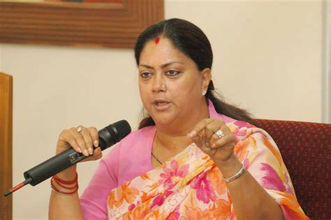 Vasundhara Raje Asks Voters To Win Semi Finals For Modi Raj