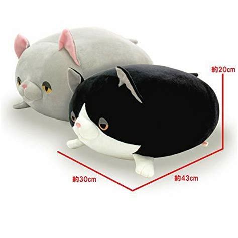 Mochi Neko Catloaf Hachiware Black And White Plush Original 151 X Nani