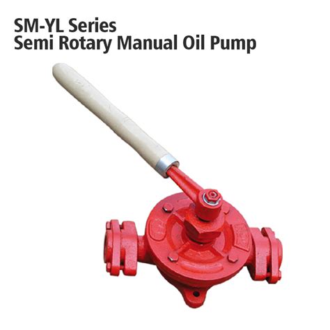 Chemical Semi Rotary Hand Pump Oil Rotary Drum Pump Hand Operated Oil
