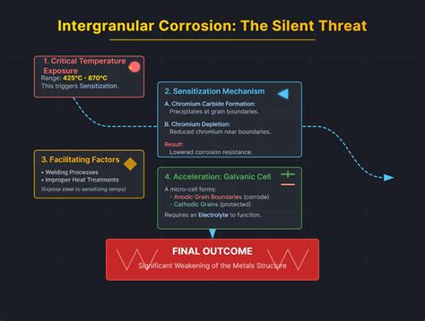 Understanding Intergranular Corrosion In Stainless Steel Artizono