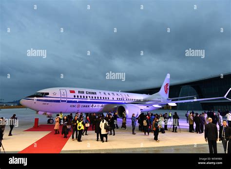 The First Airplane Of The Boeing 737 Max 8 To Be Delivered To Air China