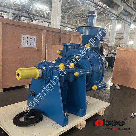 Primary Sand Cyclone Feed Pump Iron Mine Centrifugal Slurry Pumps 6x4 Eah