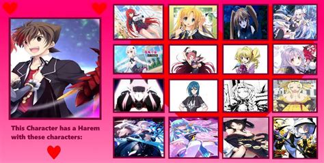 Hao Dimension Issei Hyoudous Harem Completed By Haoroku On Deviantart