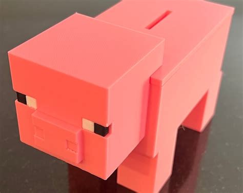 Minecraft Pig Minecraft Pig Bank Minecraft T Minecraft Pig