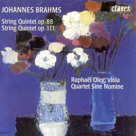 Johannes Brahms Streichquintette Nr CD Jpc De