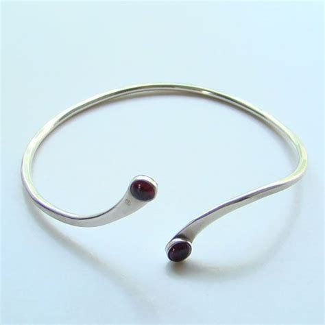 Vintage Ed Levin Modernist Bypass Bracelet Bennington Vt Etsy