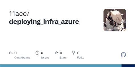 Github Acc Deploying Infra Azure