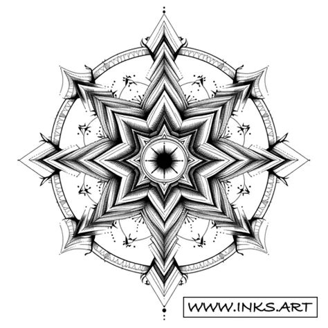 Tattoo Design Geometric Islamic Art Patterns Style Geometric