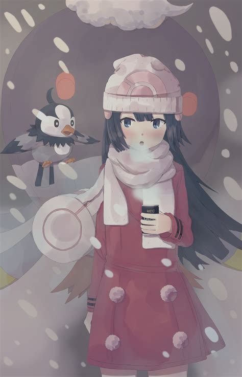 Dawn Drifloon And Starly Pokemon And More Drawn By Fukui Danbooru