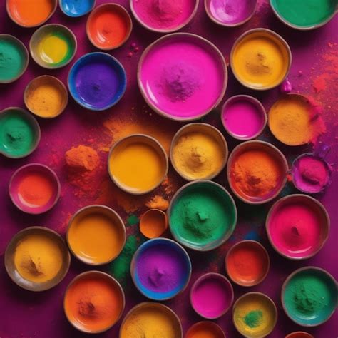 Premium Photo Holi Colors Celebration
