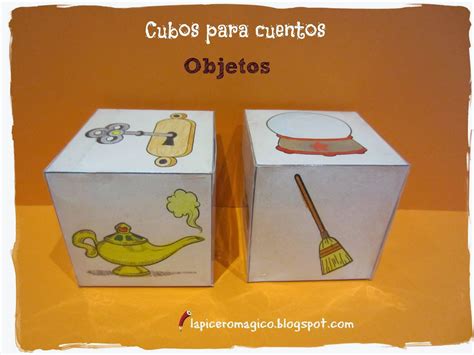LAPICERO MÁGICO Cubos para inventar cuentos